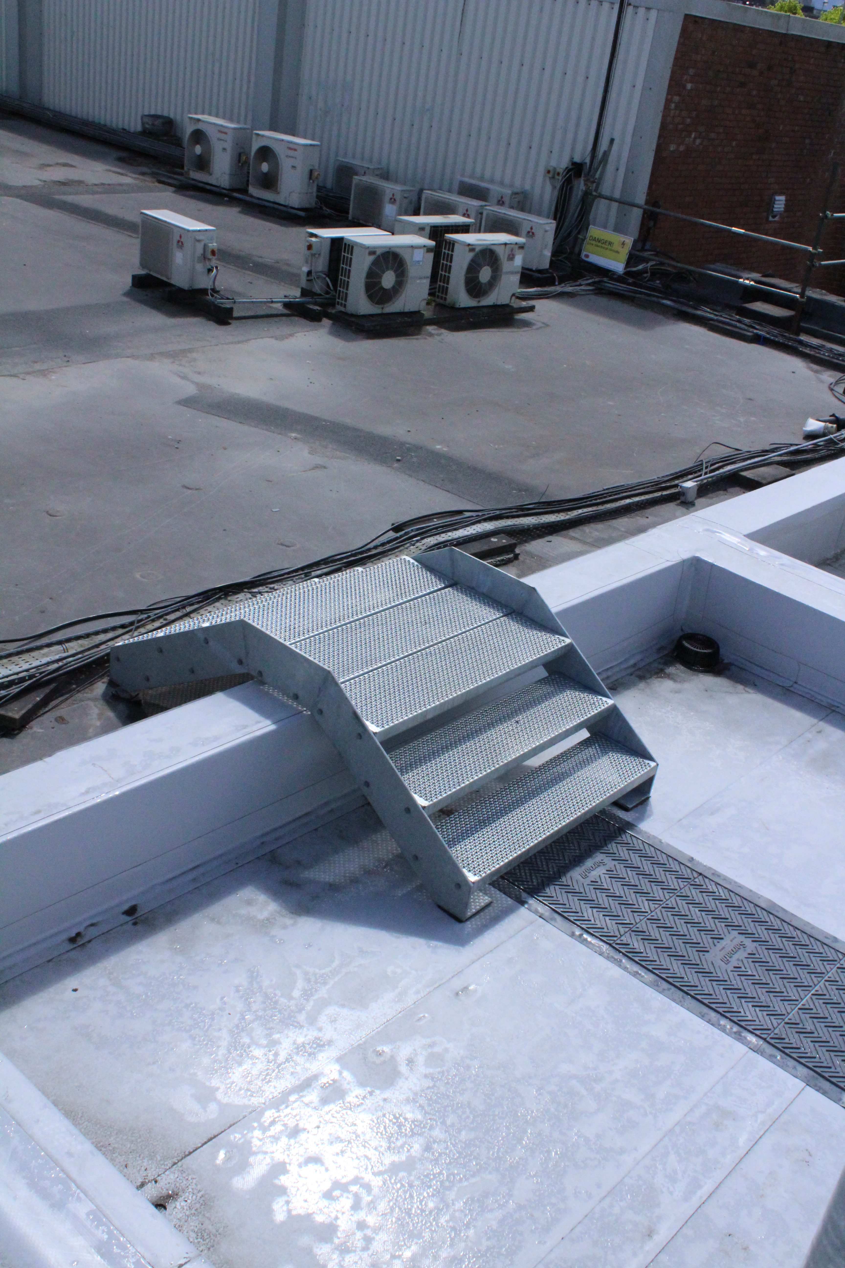 Mild steel galvanised step overs – Phil Purcell Engineering Ltd